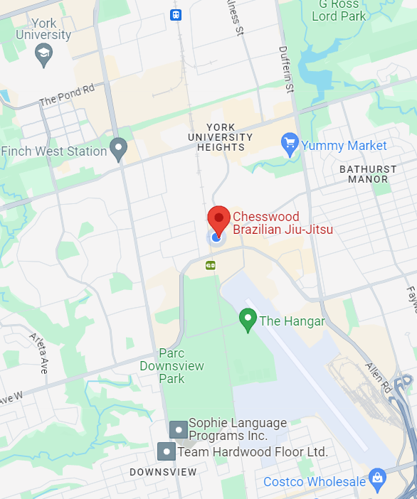 Where to Find Us – Chesswood Brazilian Jiu-Jitsu